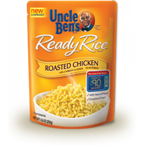 Uncle Bens Ready Rice Roasted Chicken, 8.8 Oz
